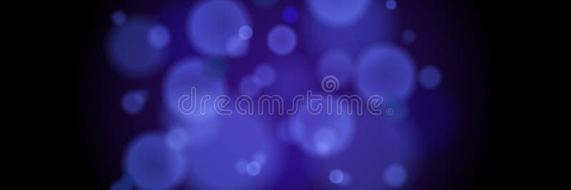 Blue Gradient Background with Bokeh. Template for Holiday Cards ...