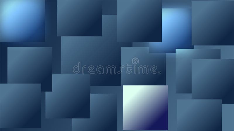 Blue Gradient Background with a Box Pattern Effect Stock Illustration ...