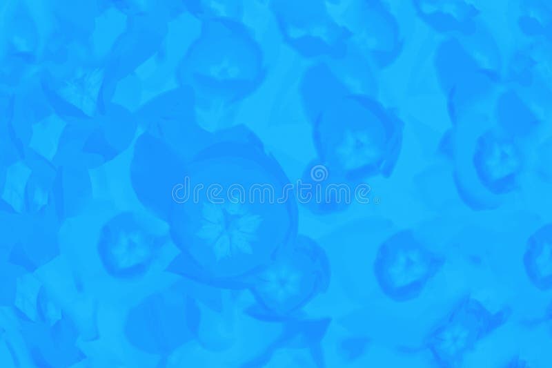 Blue Gradient Background with Floral Pattern. Abstract Background Stock ...