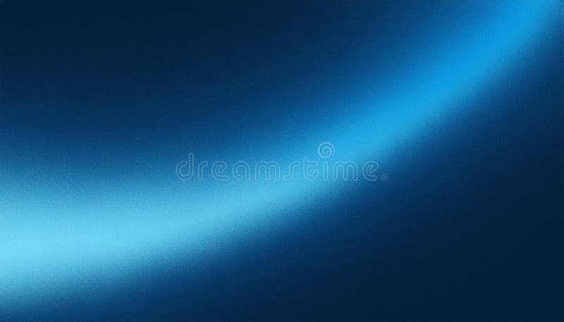 Blue Gradient Background Grainy Glowing Blue Light on Dark Backdrop ...