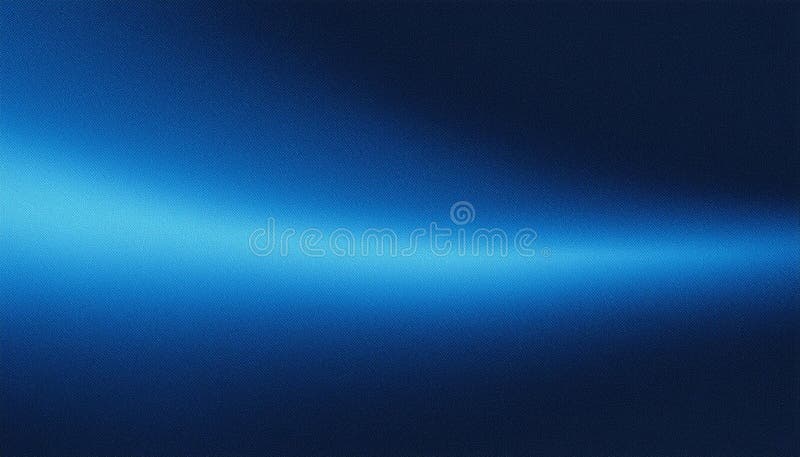 Blue Gradient Background Grainy Glowing Blue Light on Dark Backdrop ...