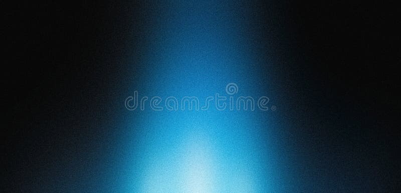 Blue Gradient Background Grainy Glowing Blue Light on Dark Backdrop ...