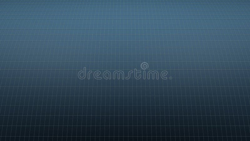 Blue Gradient Background with Blue Grid - 3D Rendering Illustration ...