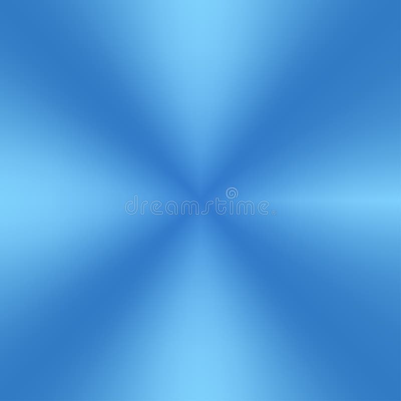Blue Gradient Background. Light Realistic, Shiny Metallic Blank Blue ...