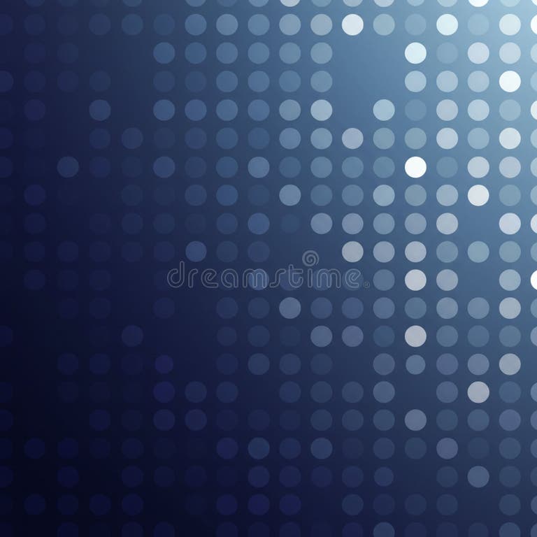 Blue Gradient Background with a Pattern of Evenly Spaced White Circles ...