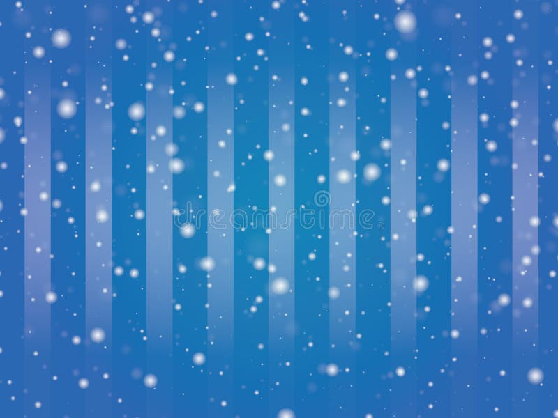 Blue Gradient Background with Snow, Illustration for Your Business ...