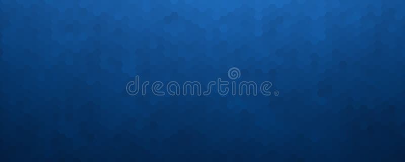 Blue Gradient Background, Subtle Hexagonal Pattern, Abstract Geometric ...