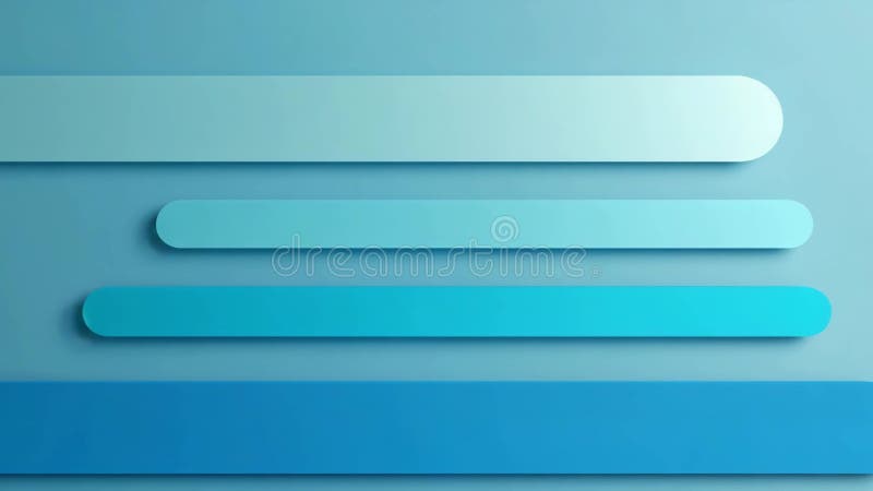 Blue Gradient Background with Various Rounded Rectangles Diagonally ...