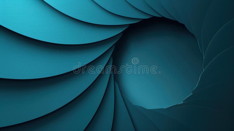 Blue Gradient Circle Overlay with Soft Light Shadow Ideal for ...