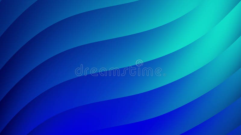Blue Gradient Curve Parallel Lines with a Wave Effect Design Stock ...