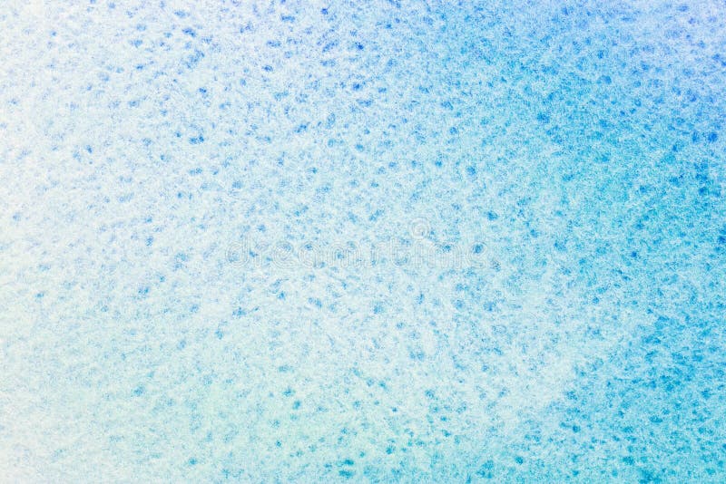 Blue Gradient Fill on Textured Watercolor Paper. Macro Stock ...