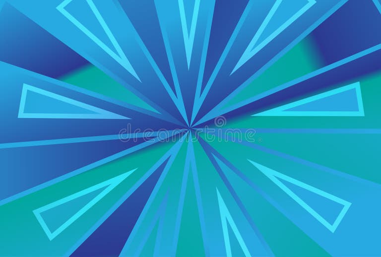 Blue Gradient Rays Background Beautiful Elegant Illustration Stock ...