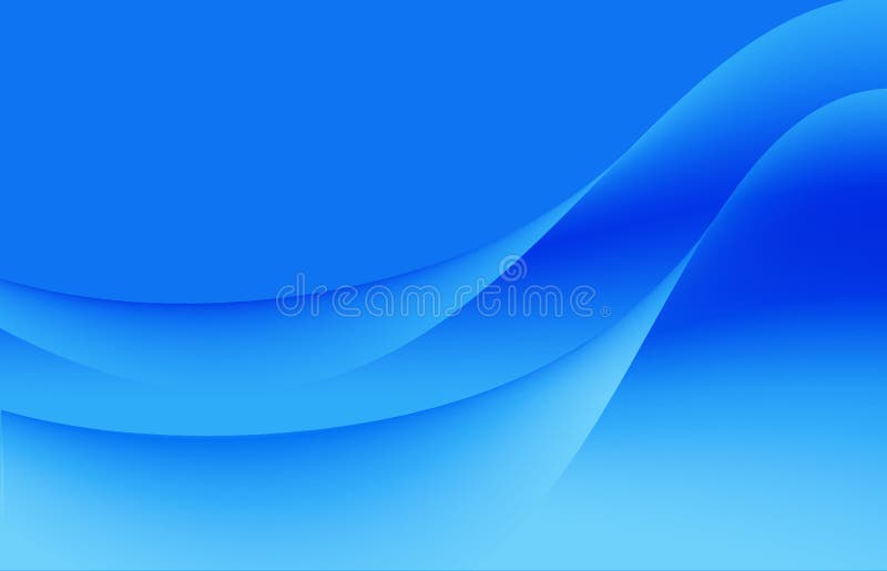 Blue Gradient or Shadow Abstract Science Background with Curved Pattern ...