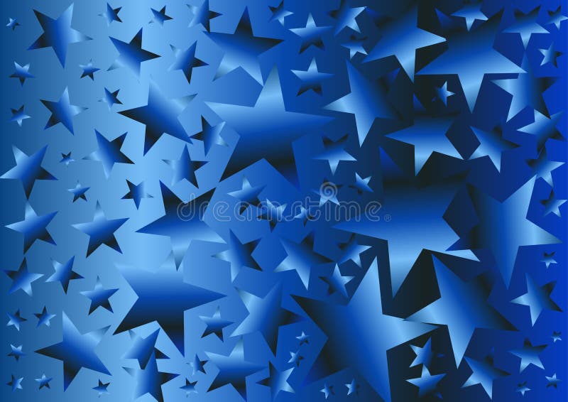 Blue Gradient Star Background Vector Eps Beautiful Elegant Illustration ...