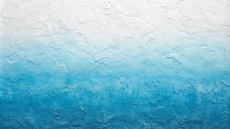 Blue Gradient Wall Textured Plaster, Ombre Effect Stock Illustration ...