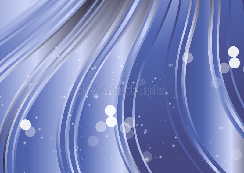 Blue Gradient Wave Background Stock Vector - Illustration of ...