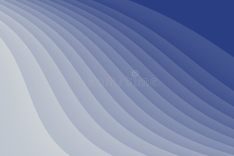 Blue Gradient Wave stock illustration. Illustration of abstract - 176459185