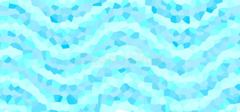 Blue Gradient Wave Crystallization Irregular Background Stock ...