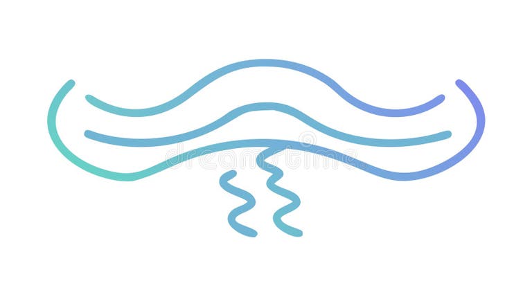 Wavy Wind Current Icon Stock Illustrations – 73 Wavy Wind Current Icon ...
