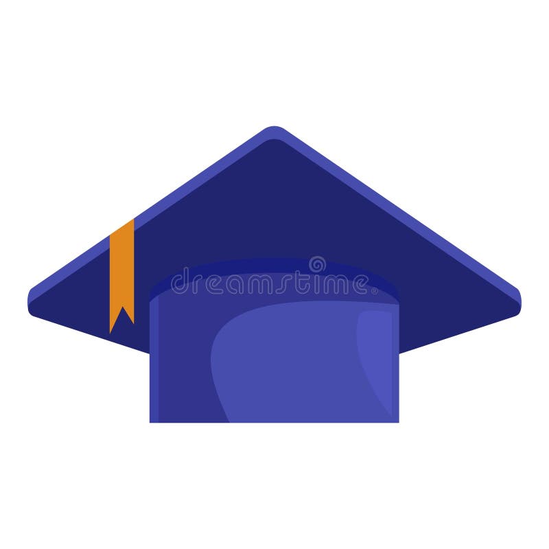 Blue Graduation Cap Representing Graduation Ceremony Stock Image ...
