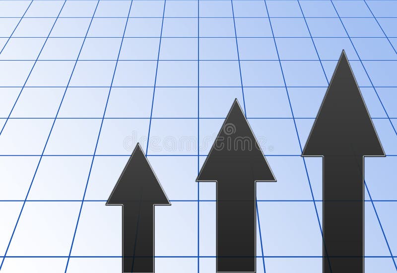 Blue Graph Picture. Image: 4693700