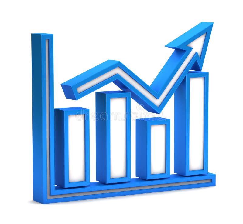 Blue graph icon stock illustration. Illustration of graph - 31889708