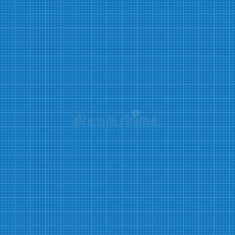 Blue Graph Paper Grid stock vector. Illustration of school - 137219101