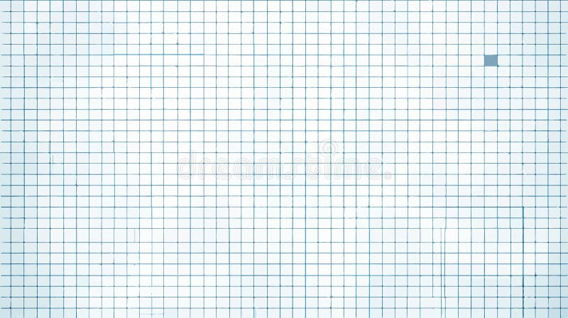 Blue Graph Paper Sheet with Square Grid for Math Concepts Stock Vector ...