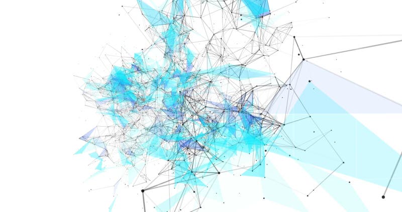 BLue Graphs Moving Over Network of Connections Against World Map Stock ...