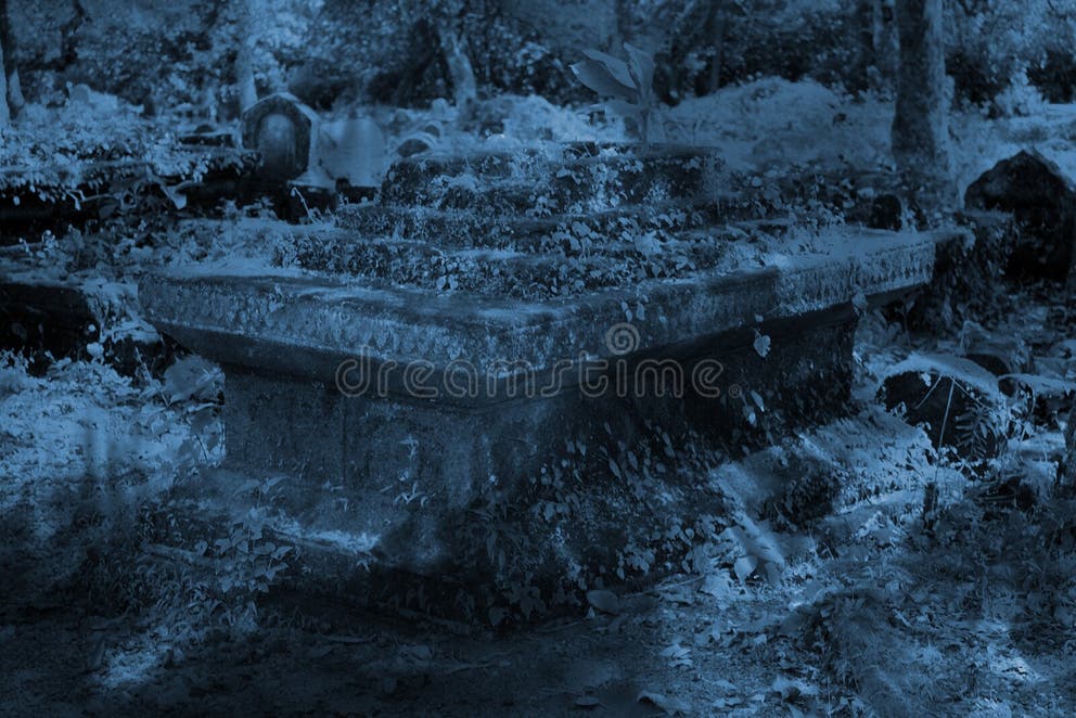 Blue Grave stock photo. Image of dangerous, dead, horrific - 6796938