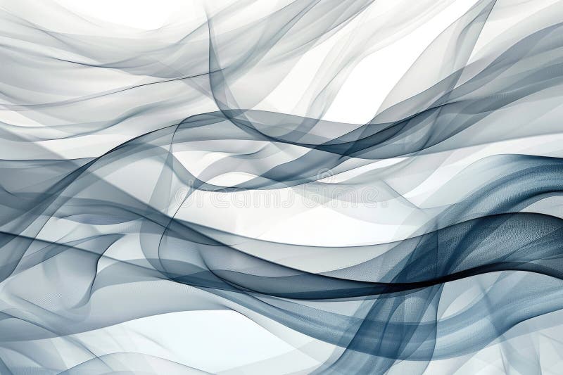 Blue and Gray Abstract Painting with a Painterly Quality. AIG51A Stock ...