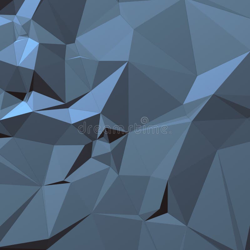 Blue Gray Background of Triangles Stock Illustration - Illustration of ...