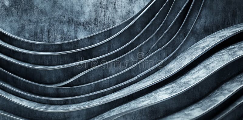 The Blue-gray Color Palette is Adorned with a Captivating Pattern and ...