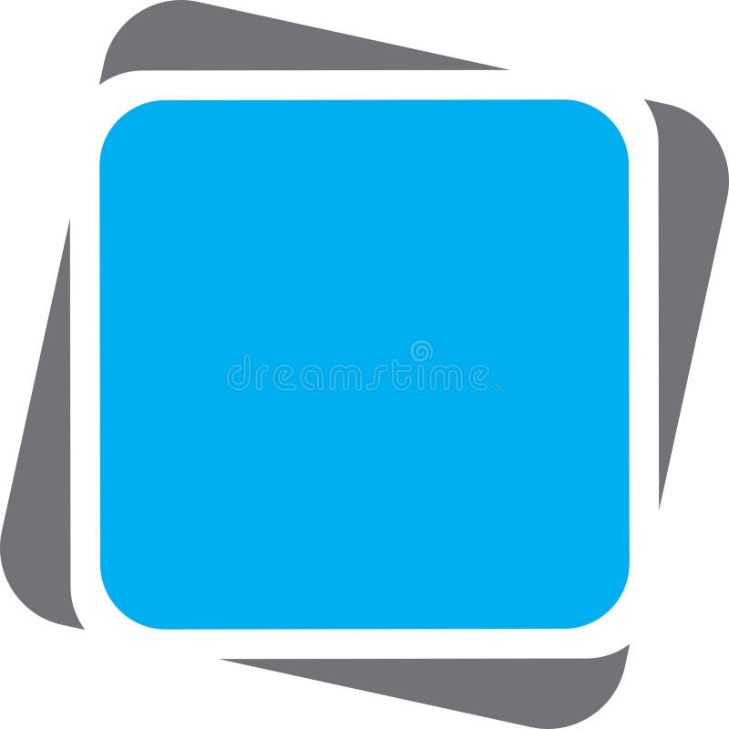 Blue gray rectangle stock illustration. Illustration of machine - 88976673