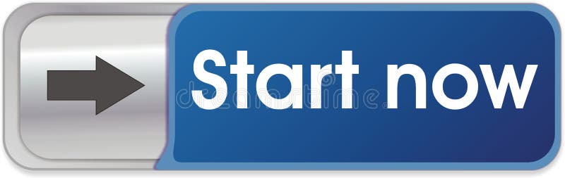 Button with Write on Start Now Stock Illustration - Illustration of ...