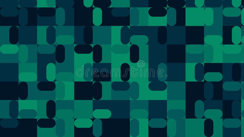 Blue and Gree Geometric Pattern, Wallpaper for Fabric Stock ...