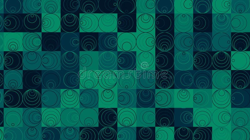 Blue and Gree Geometric Pattern, Wallpaper for Fabric Stock ...