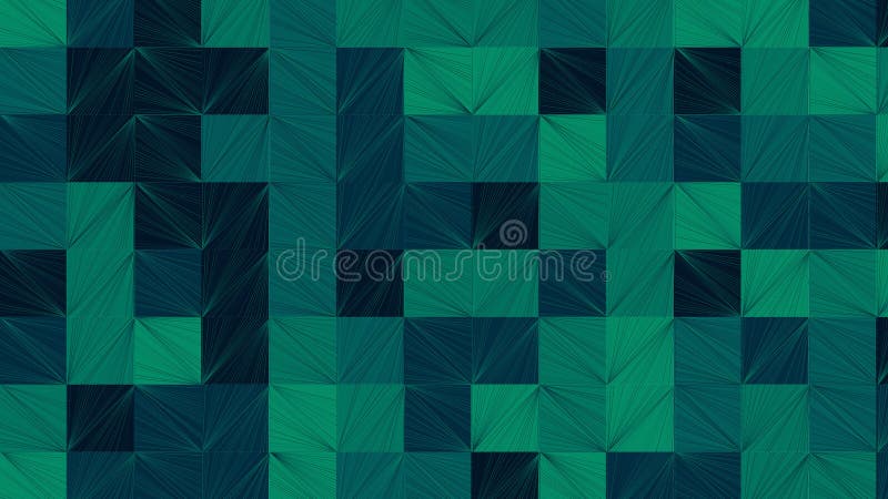 Blue and Gree Geometric Pattern, Wallpaper for Fabric Stock ...