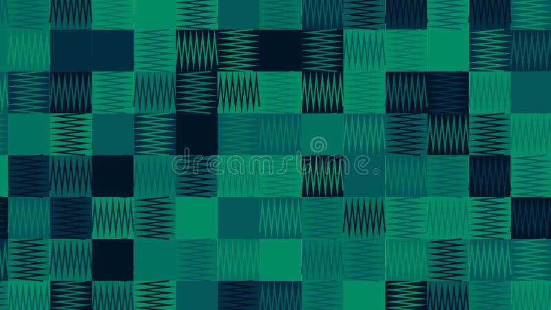 Blue and Gree Geometric Pattern, Wallpaper for Fabric Stock ...