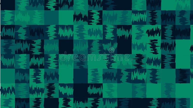 Blue and Gree Geometric Pattern, Wallpaper for Fabric Stock ...