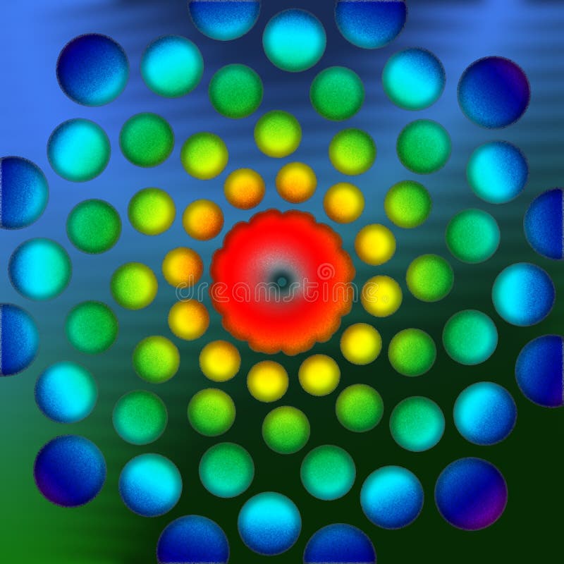 Blue Green Back Drop Picture. Image: 4036716