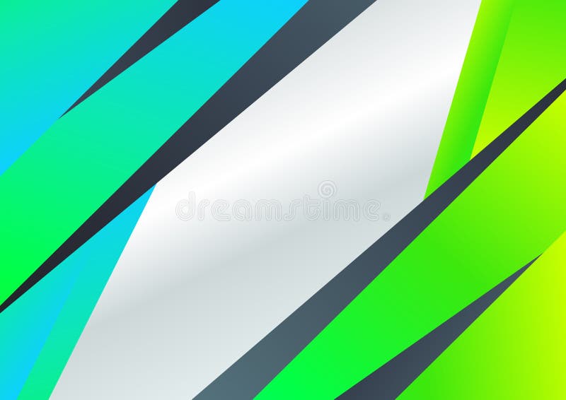 Blue and Green Background Design Template Illustration Beautiful ...