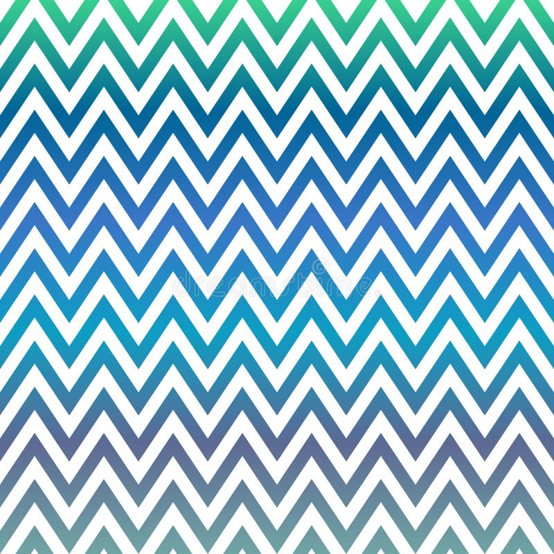Blue and Green Chevron Pattern Background Stock Vector - Illustration ...
