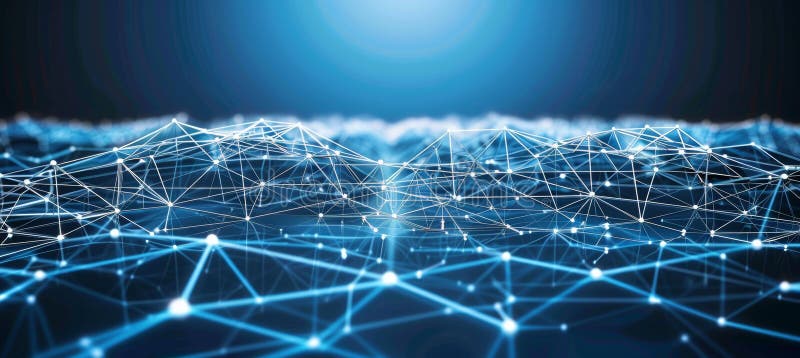 Blue and Green Cyber Nano Info, Big Data, Internet Connection, Ai ...