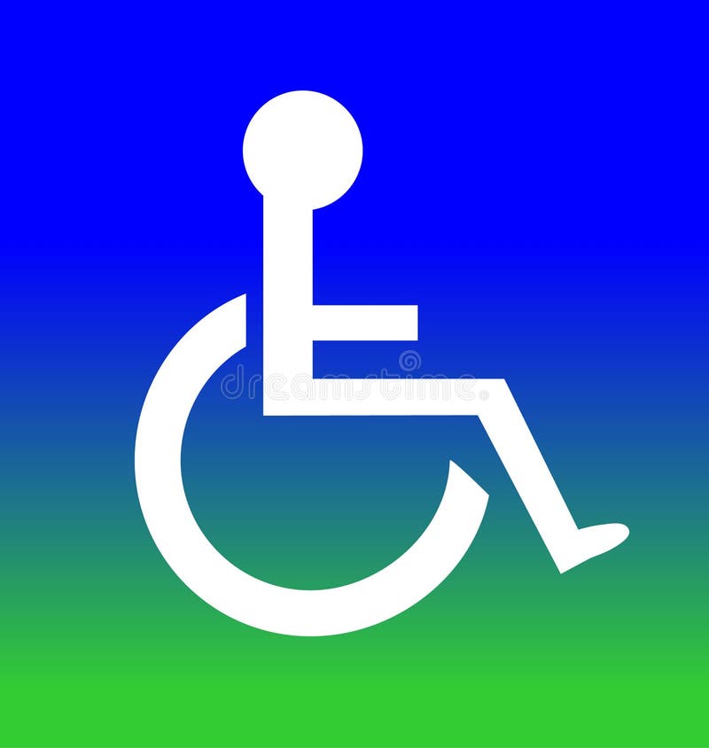 Blue Disabled Logo