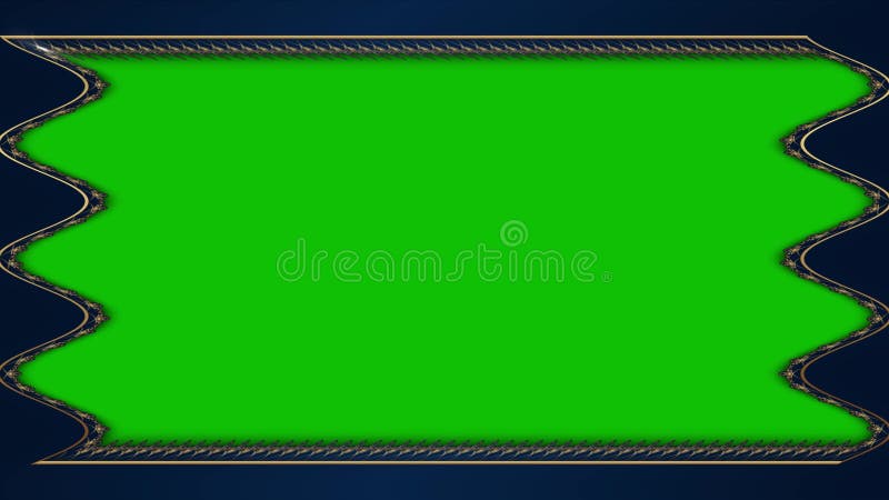 Blue and Green Frame Background Stock Video - Video of template ...