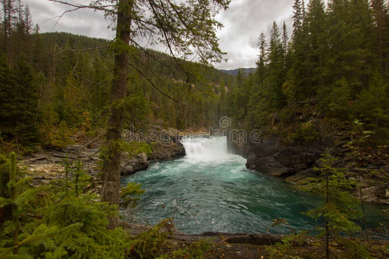 Blue and Green Fraser River in British Columbia Stock Image - Image of ...