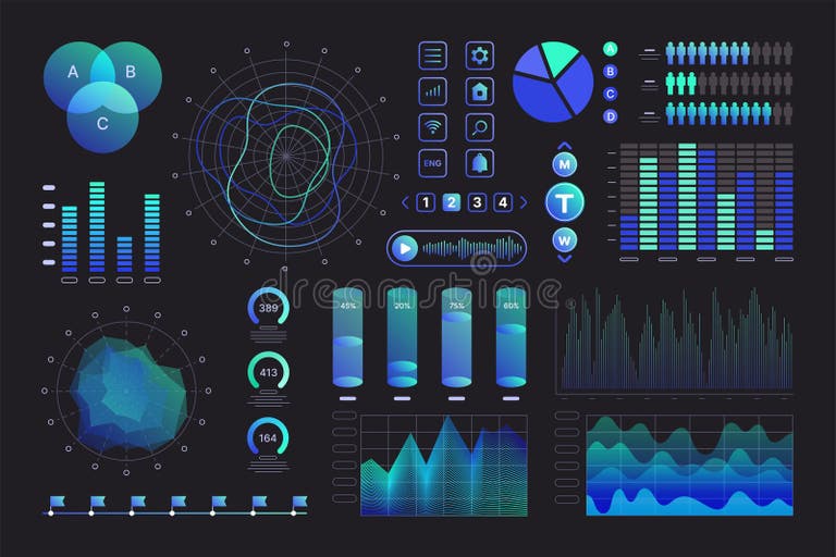 Dashboard User Interface Kit Stock Illustrations – 1,658 Dashboard User ...