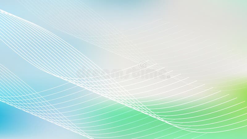 Blue Green Line Background Beautiful Elegant Illustration Graphic Art ...