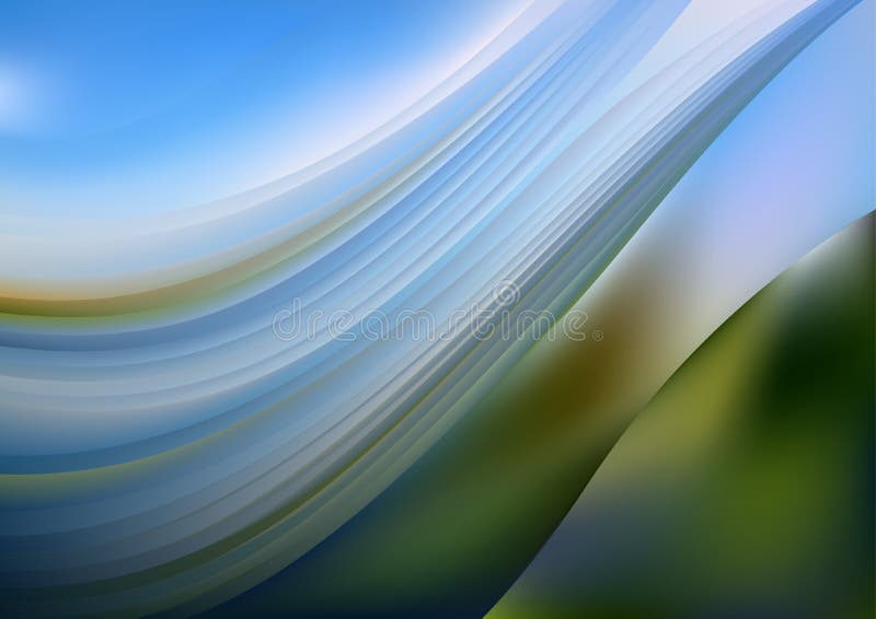 Blue Green Multicolor Background Vector Illustration Design Stock ...